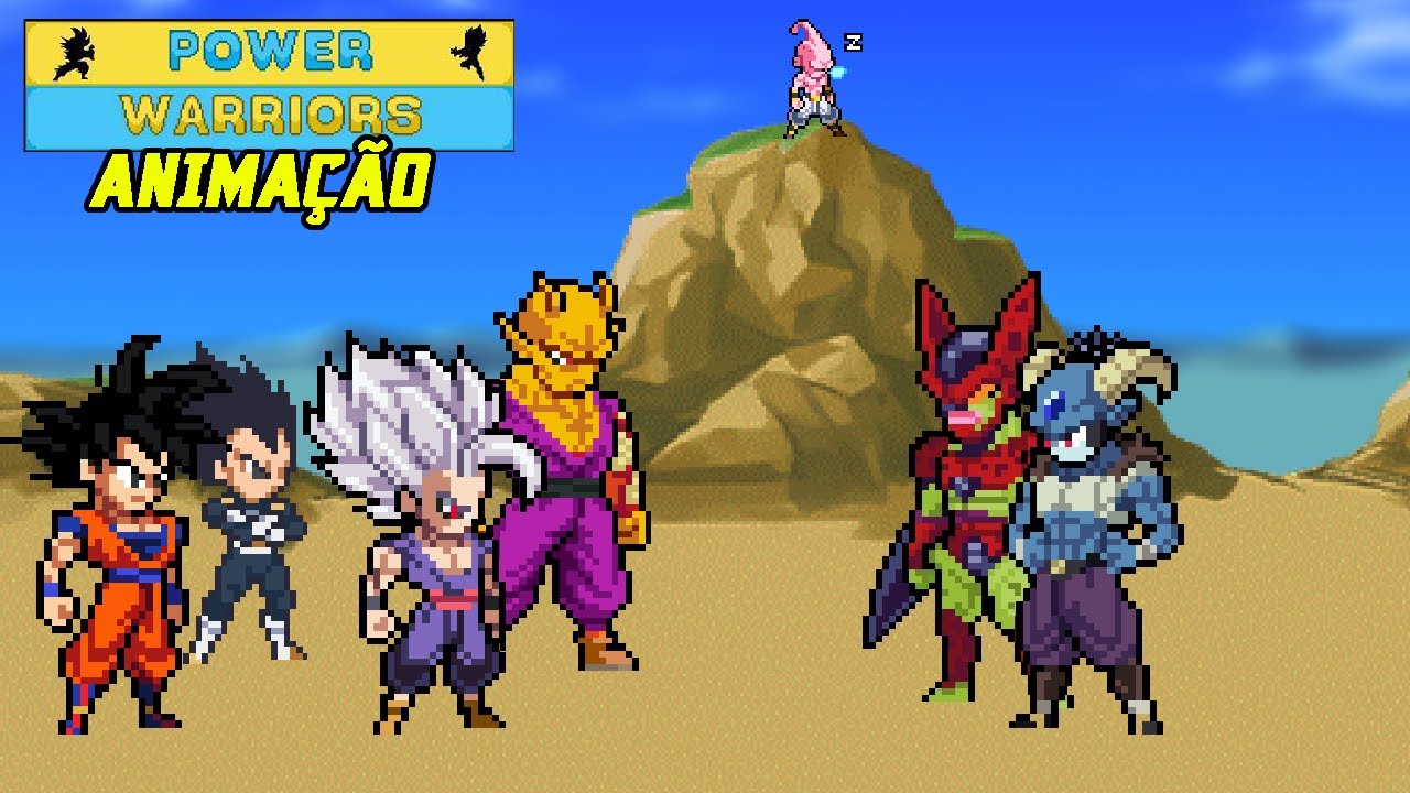SAYAJINS E VILÕES !! - Power Warriors Animation #01 - YouTube