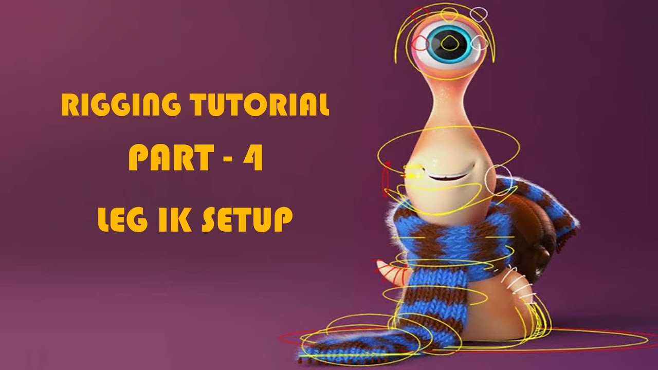 How to create IK Leg Rigging || Rigging || Part - 4 - YouTube