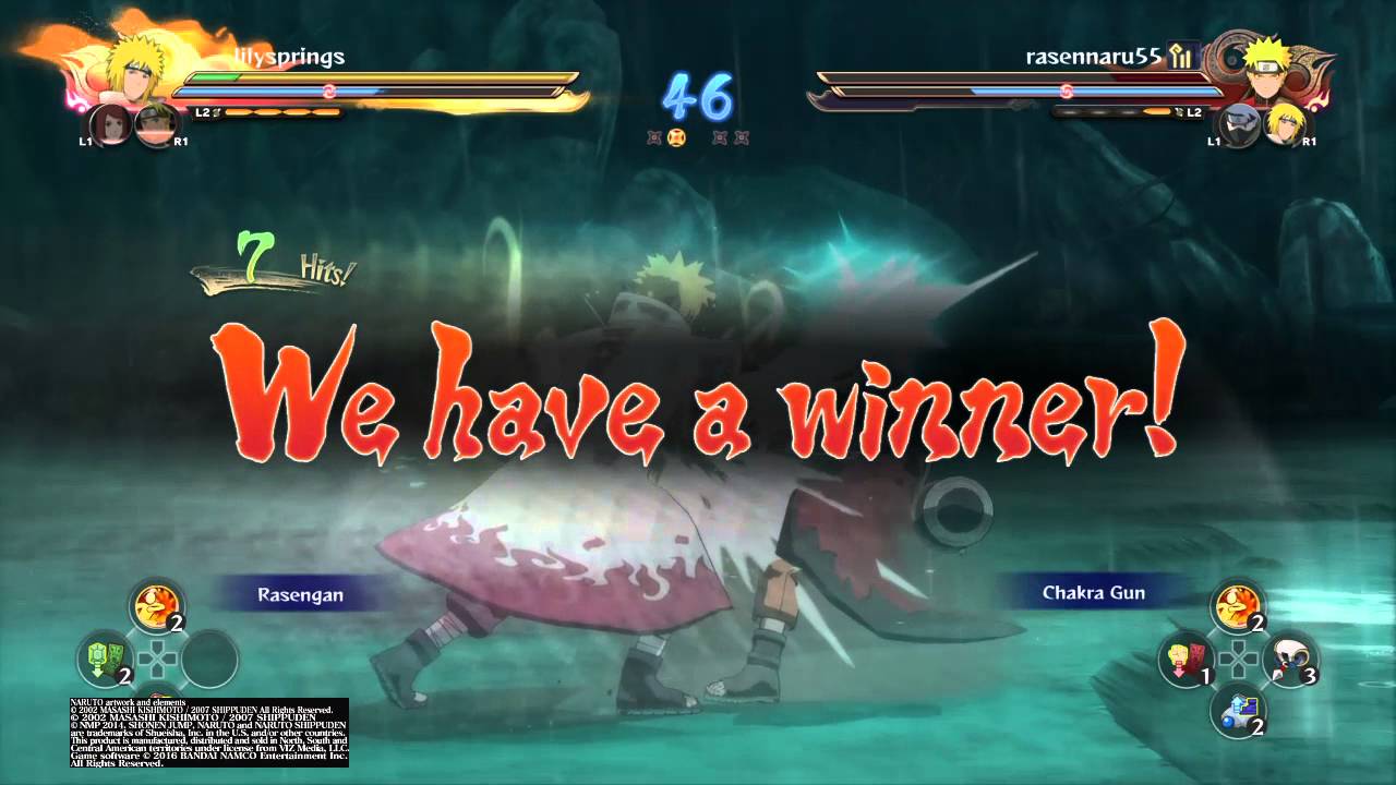 Naruto Shippuden: Ultimate Ninja Storm 4 Player Match - YouTube