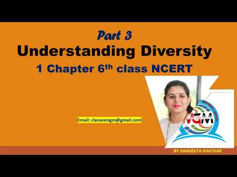 Understanding Diversity | Class 6 | Civics | Part-3 - YouTube