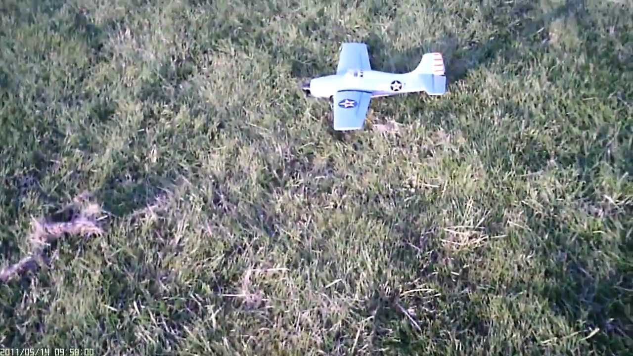 Maiden flight of the F4F Wildcat Funfighter from Hobbyking.MOV - YouTube