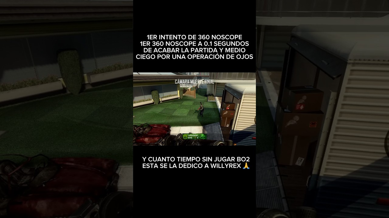 1ER 360 NO SCOPE EPIC 100% REAL NO FAKE EN COD BLACK OPS 2 GOD - YouTube