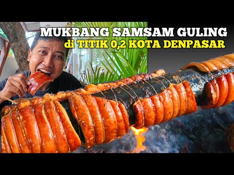 MUKBANG SAMSAM GULING SUPER KRIUK di TITIK 0, KOTA DENPASAR