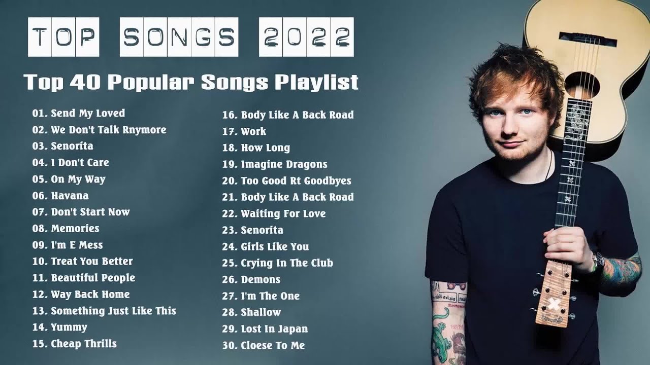 Best Music 2022 - Top 40 Popular Songs - Top Song This Week (Vevo Hot ...