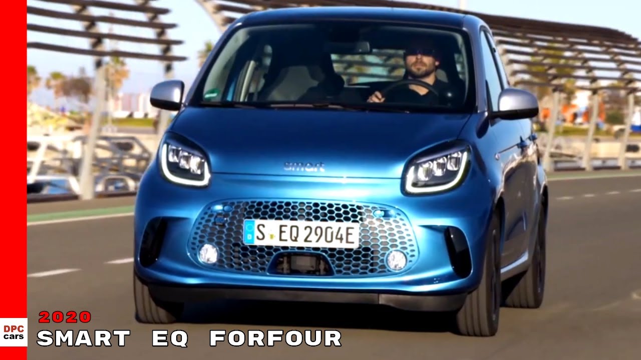 2020 Smart EQ Forfour Steel Blue - YouTube