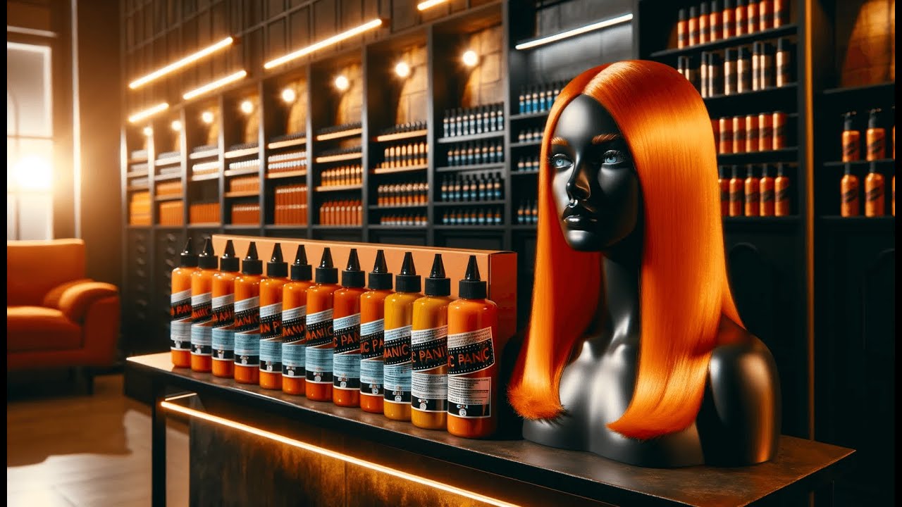 🧡 MANIC PANIC Electric Tiger Lily Orange Hair Dye | Best Manic Panic ...