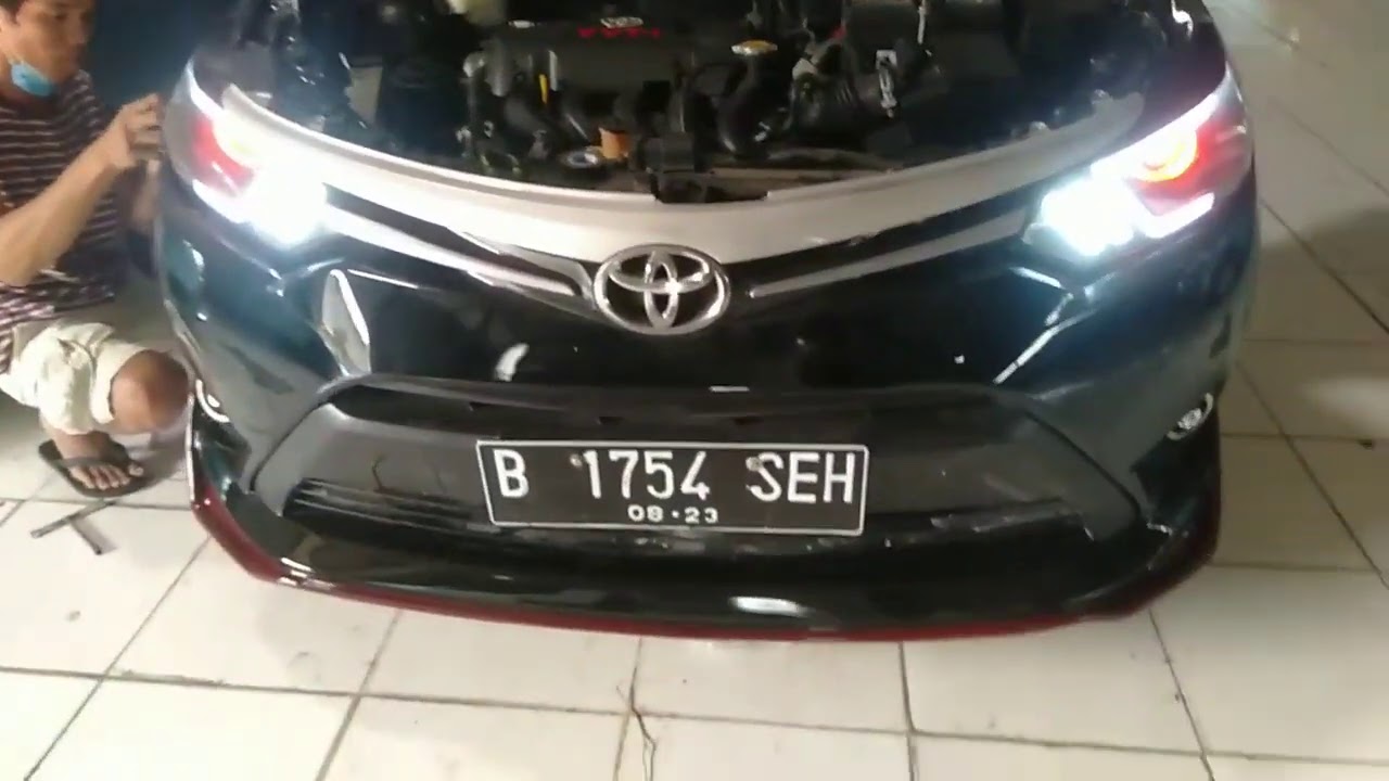 Custom modifikasi headlamp stoplamp vios limo gen 3 .ganteng bangeeet ...