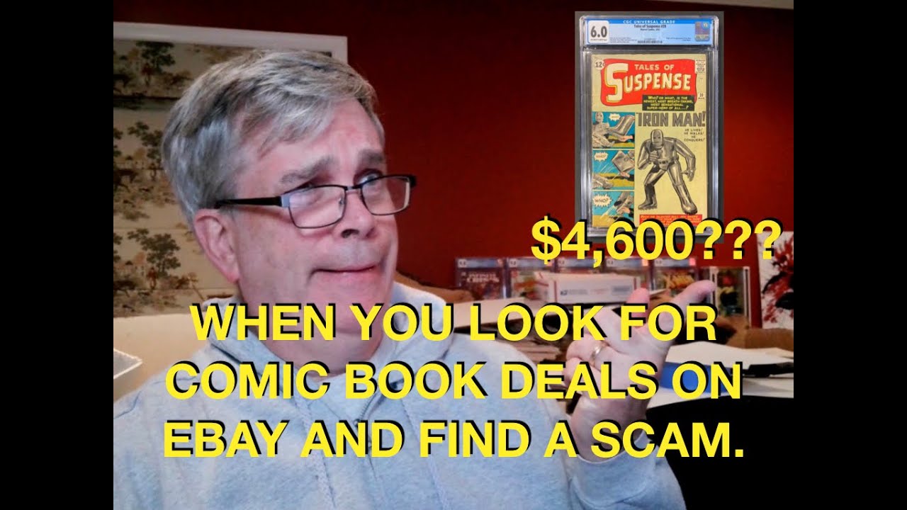 When You Look For Comic Book Deals on Ebay and Find a Scam. - YouTube