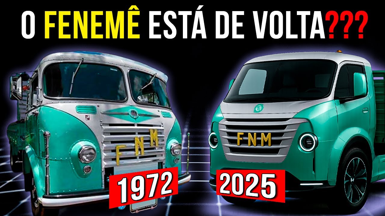 A VOLTA da FNM o novo CAMINHÃO REVELADO!!! BARATO + PODEROSO?? O ...