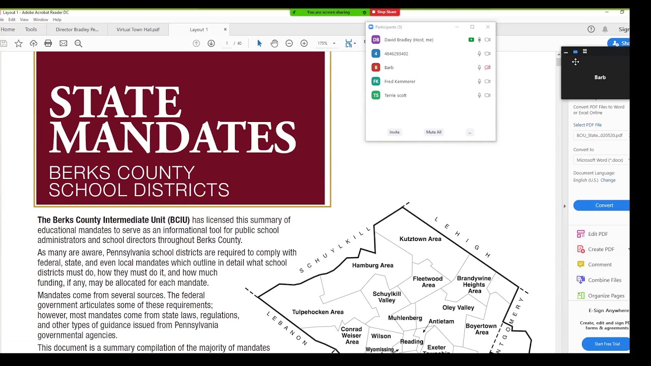 Listening to Stakeholders 8 AM Zoom excerpts - Next one 6-13-2020 8 PM ...
