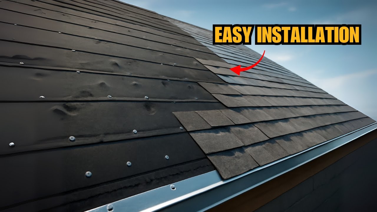 Part 5: Underlayment & Shingles Installation Topping Off the Roof - YouTube
