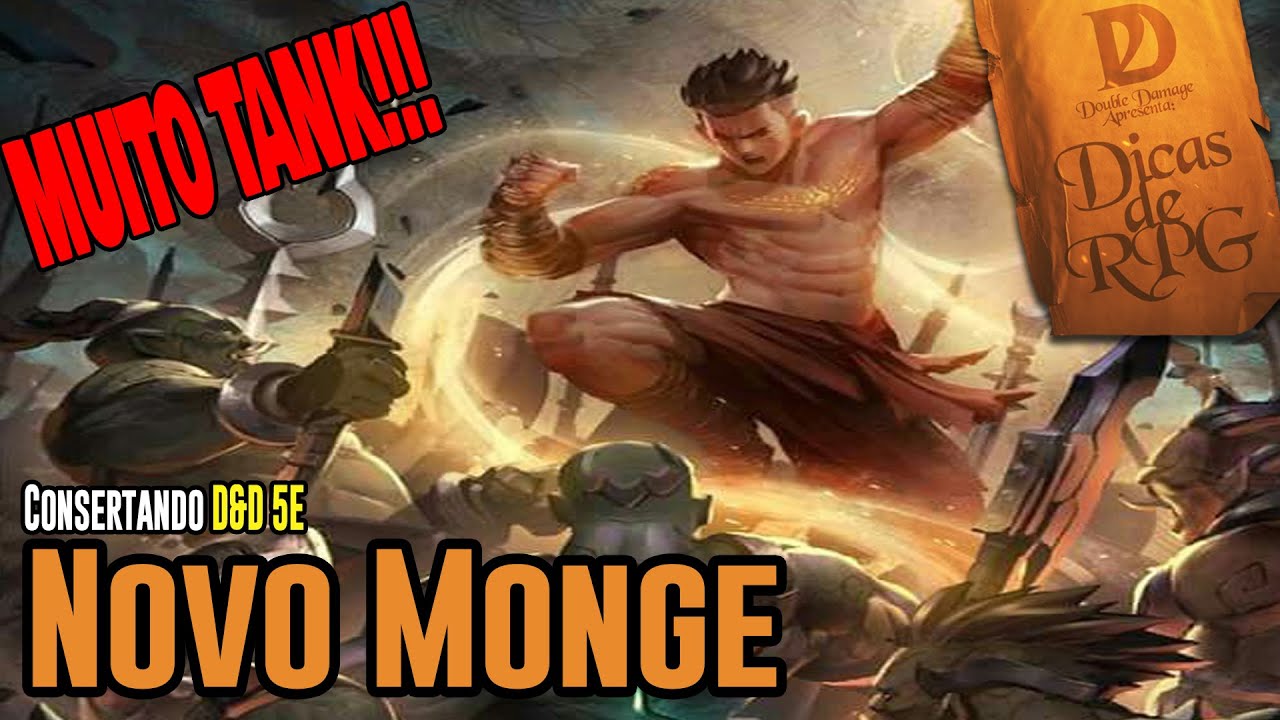 Novo Monge (Consertando D&D 5e - Monge da Alma de Ferro - Subclasse do ...