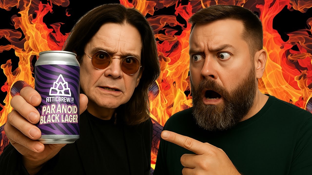 Ozzy’s Farewell Beer?! Black Sabbath Tribute Lager Reviewed - YouTube