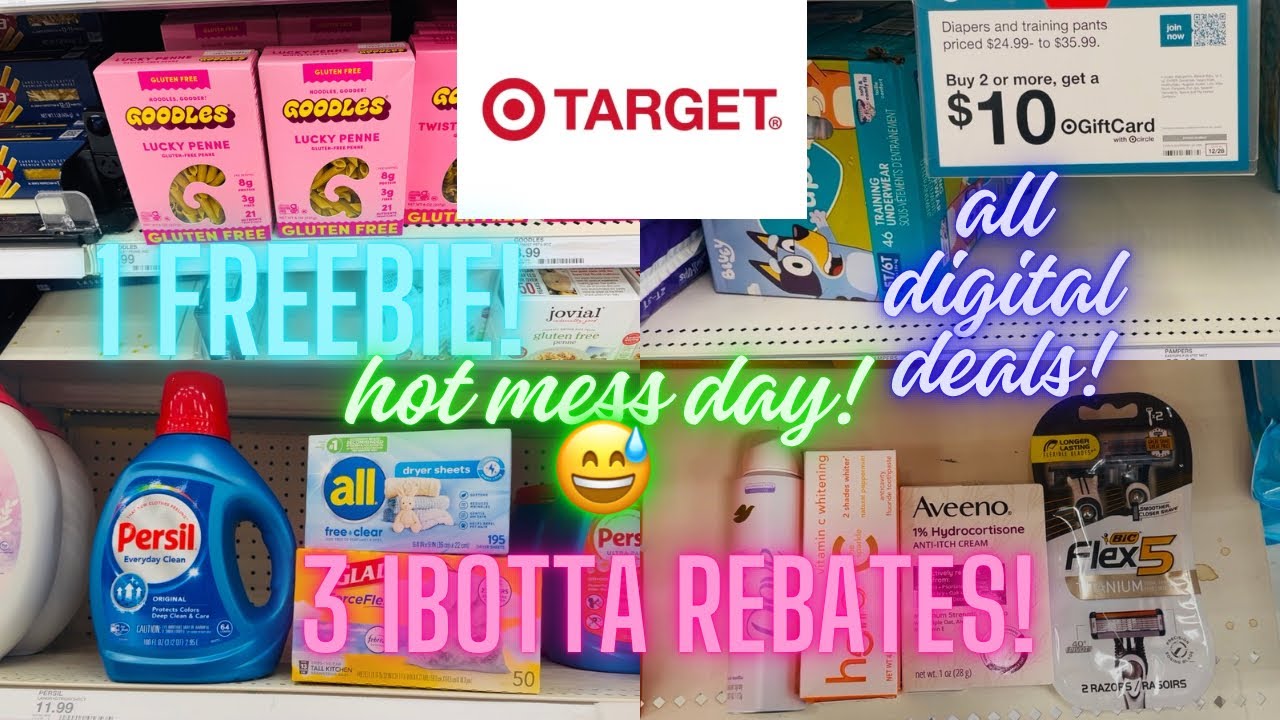 All digital Target haul! It was a slight hot mess but we made it! - YouTube