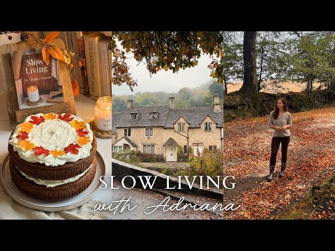 Cosy September in the English Countryside: Pumpkin Recipes, The Cotswolds Slow Living Silent Vlog