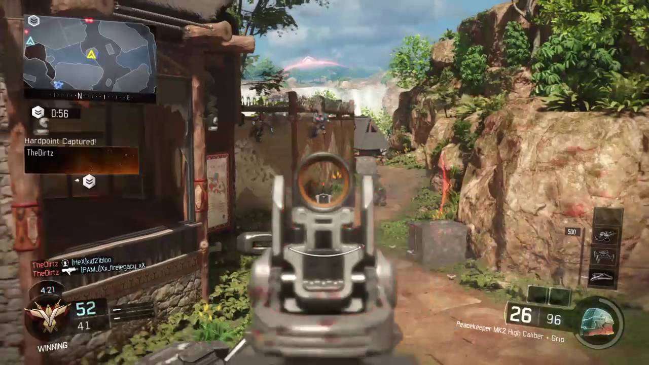 Peacekeeper MK2- Gameplay- BO3 - YouTube