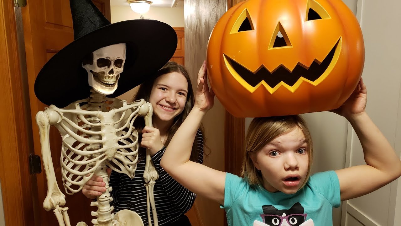 HALFOWEEN! Halfway to Halloween Crazy Routine! - YouTube