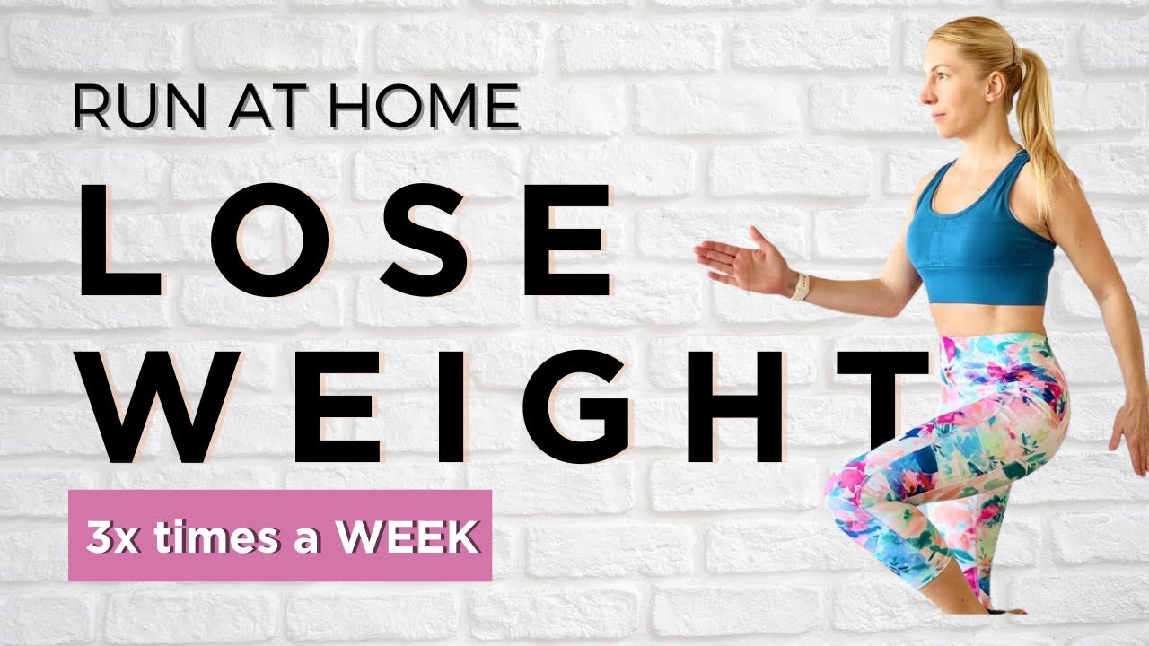 RUN AT HOME WORKOUT | Do it 3-4x a week to lose weight | Minimum space ...