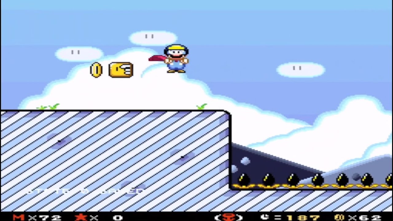 SMW A Super Mario Adventure 2 (World 7) - YouTube