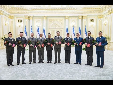 Oʻzbekiston Prezidenti mukofotlarni topshirdi