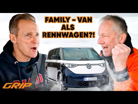Crazy Drift-Battle!🤪😱 Matthias vs. Niki 🔥VW ID. Buzz vs. Hyundai Staria | GRIP #614