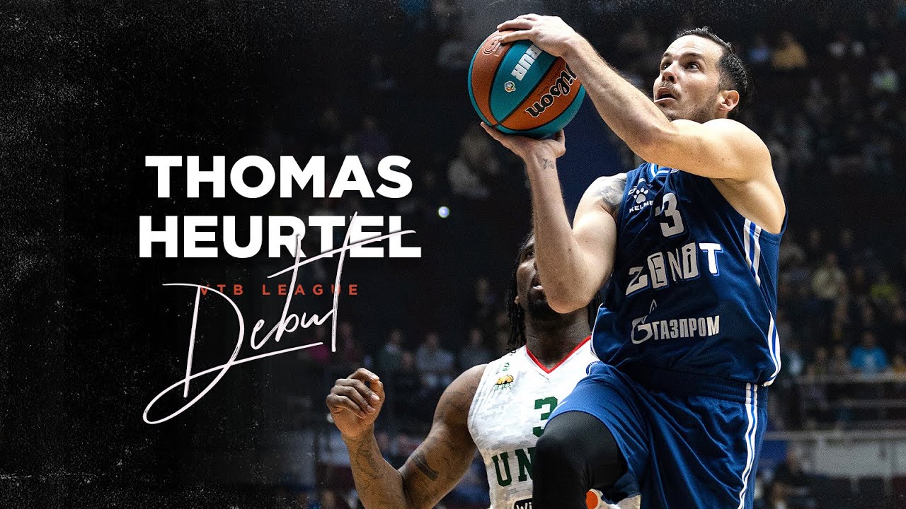 Thomas Heurtel's Debut in VTB League | Season 2022/23 - YouTube