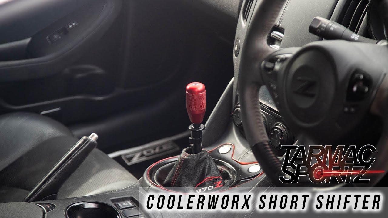 Tarmac Sportz Nissan 370z Coolerworx Short Shifter Install - YouTube