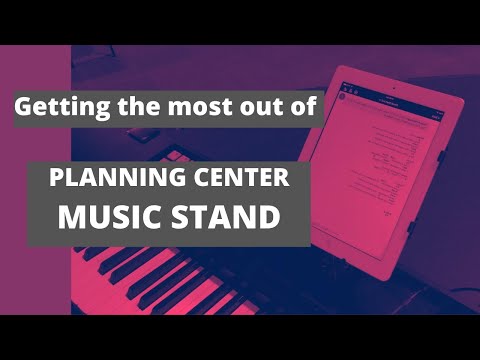 Music Stand App.