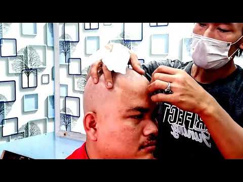 METODE CUKUR BOTAK LICIN - YouTube
