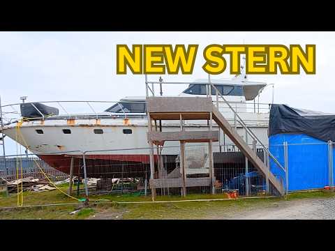 Boat Restoration PROGRESS - Preparing for More Steel