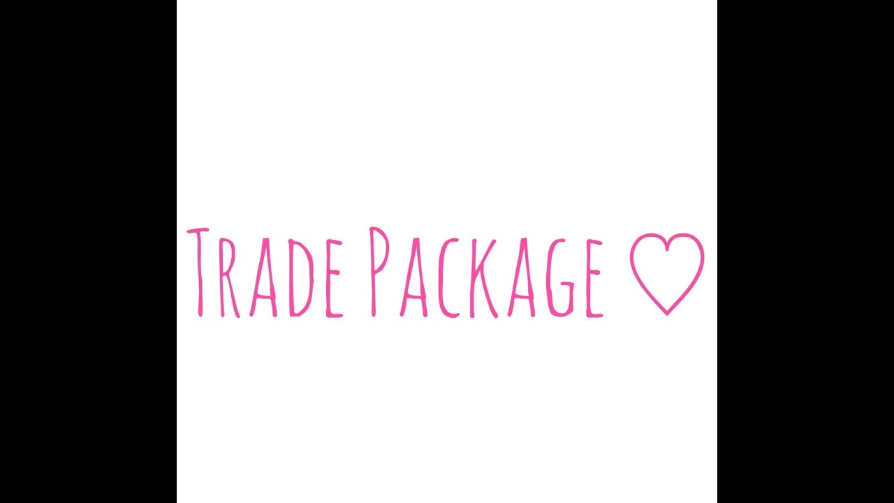 Trade Package: purplebanana25!! :) - YouTube