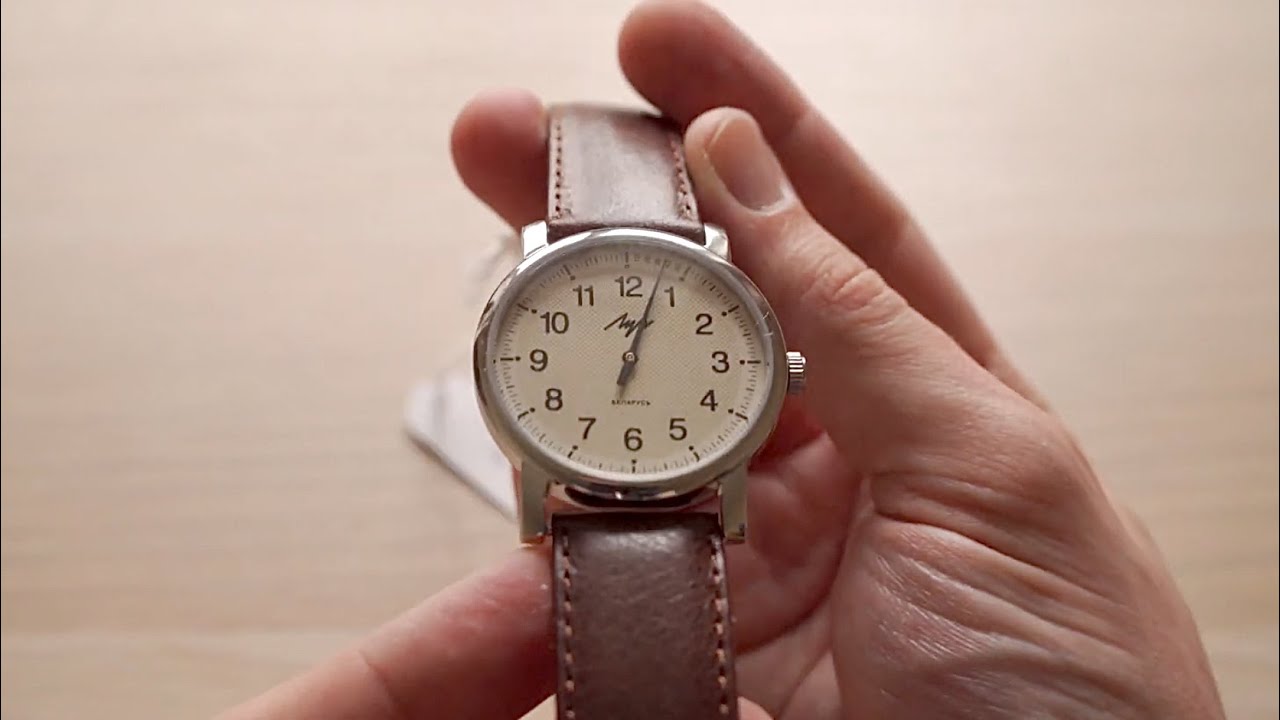 Luch One Hand Mechanical Watch Unboxing - YouTube