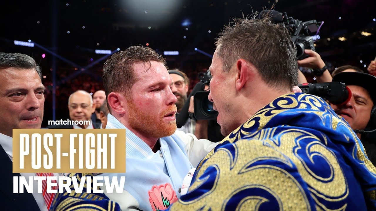 Trilogy settled: Canelo Alvarez and Gennadiy Golovkin post-fight ...