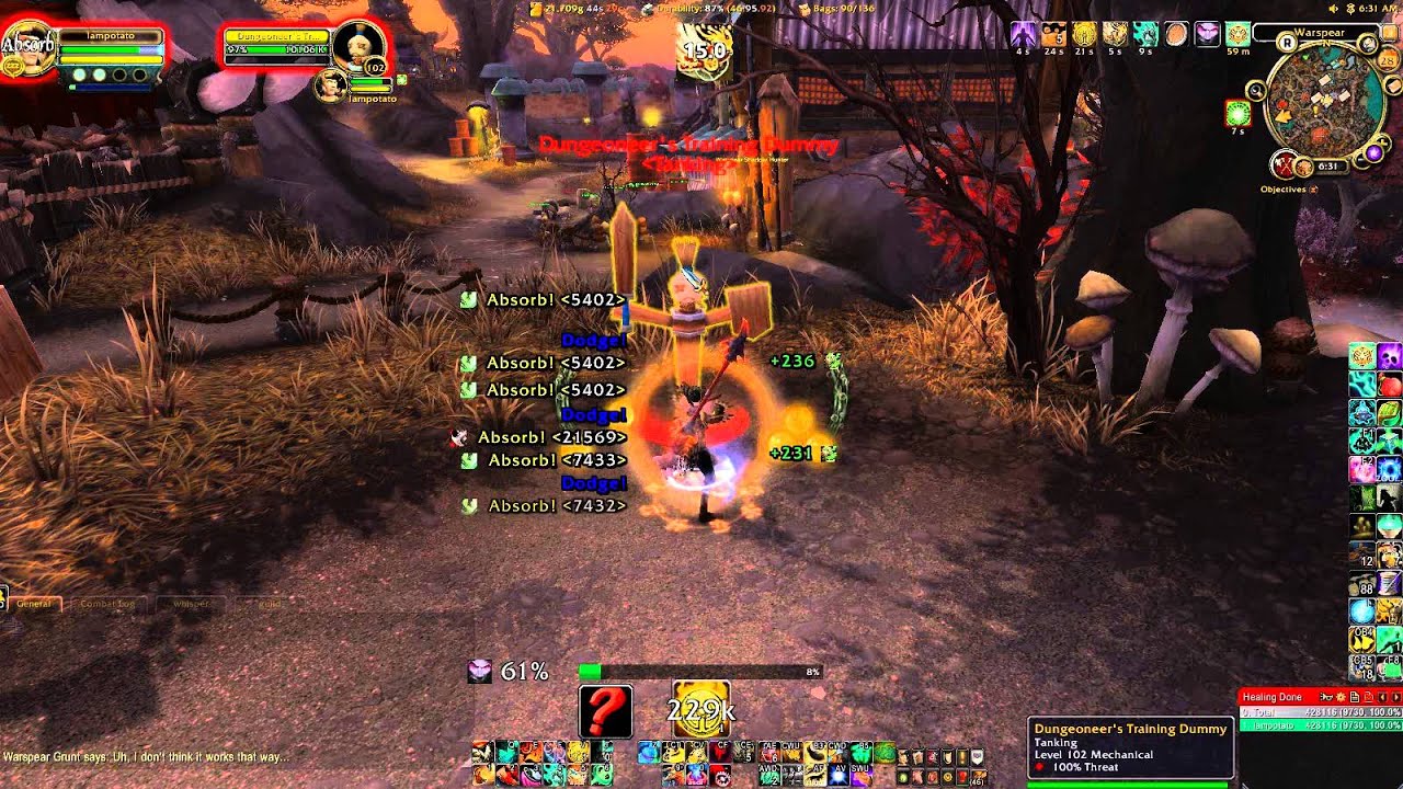 Brewmaster Monk Tanking Guide 6.2 - YouTube