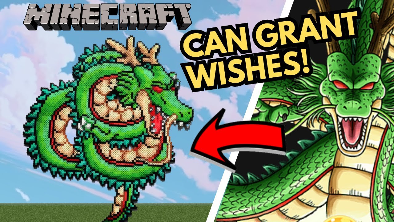 Getting My WISH Granted using Shenron || Minecraft Dragon Ball Bedrock ...