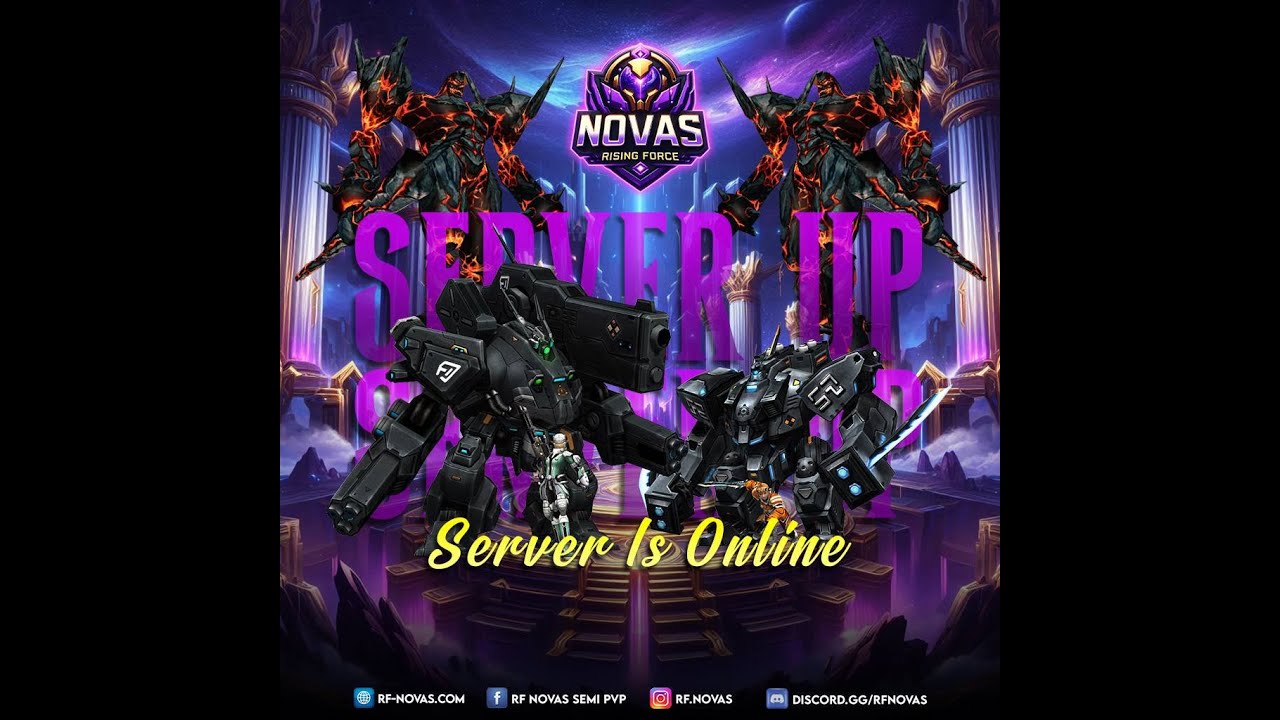 🎮 LIVE NOW: [RF NOVAS SEMI PVP] OBT DAY 2 🔴 - YouTube