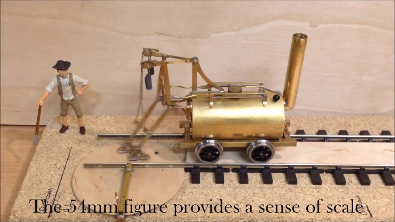 William Brunton Mechanical Traveller 1813 - YouTube