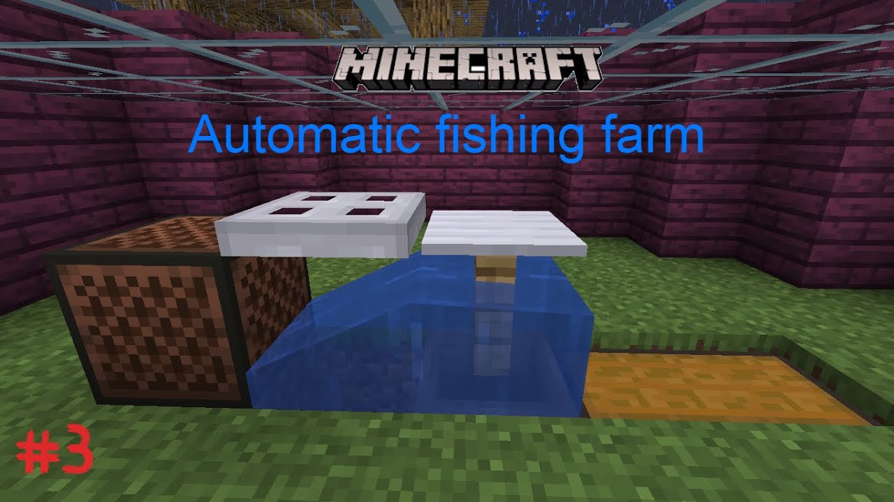 MINECRAFT :- Automatic fishing farm || Minecraft tutorial #3||YTSG ...