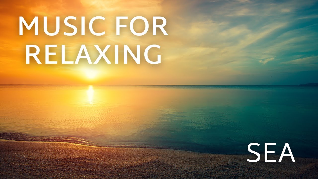 Beautiful Relaxing Music with the sound of the sea - YouTube