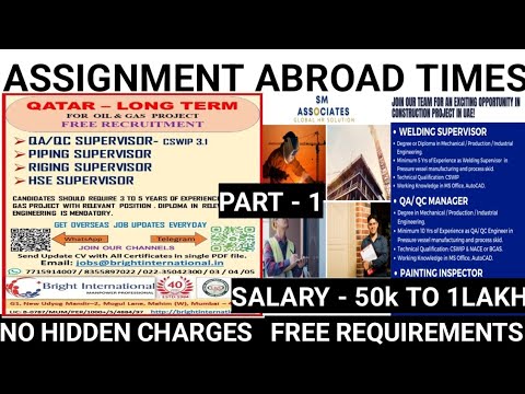 Assignment Abroad Times Newspaper | Russia Job Vacancy | Requirements ...