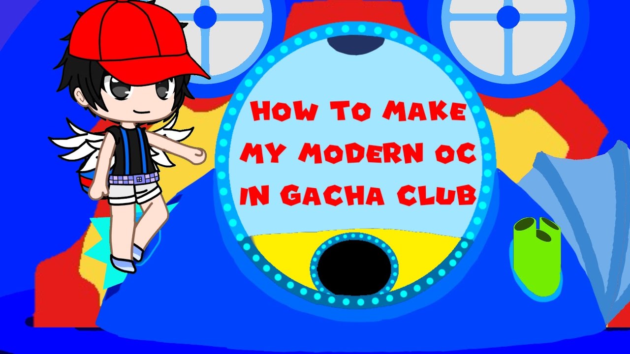 How to make my modern OC in Gacha Club (Read desc) - YouTube
