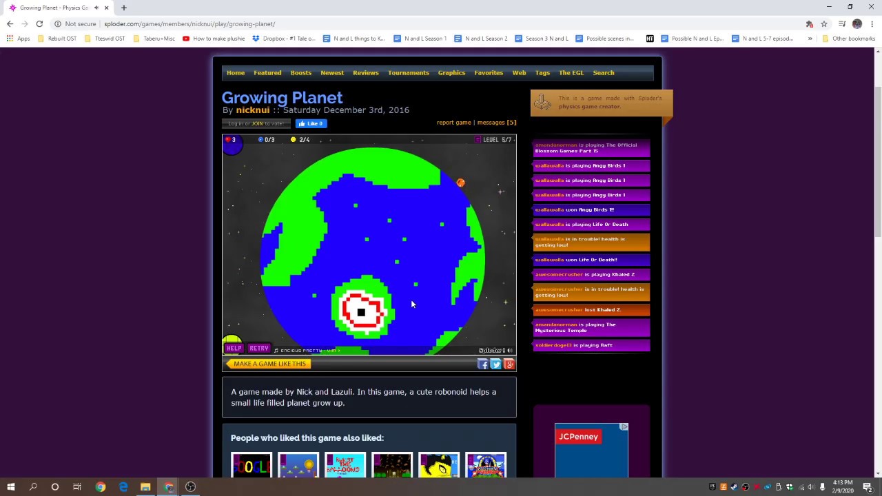 Part 15 Sploder - An Actually Good Game (sort of) - YouTube