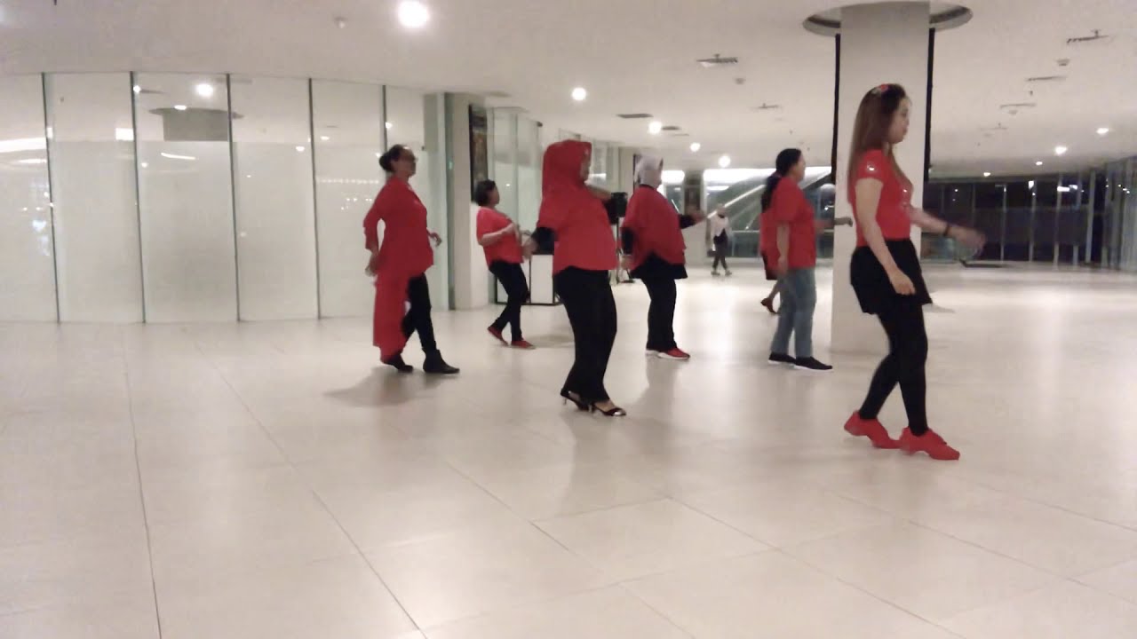 South of the Border Line Dance Demo - YouTube