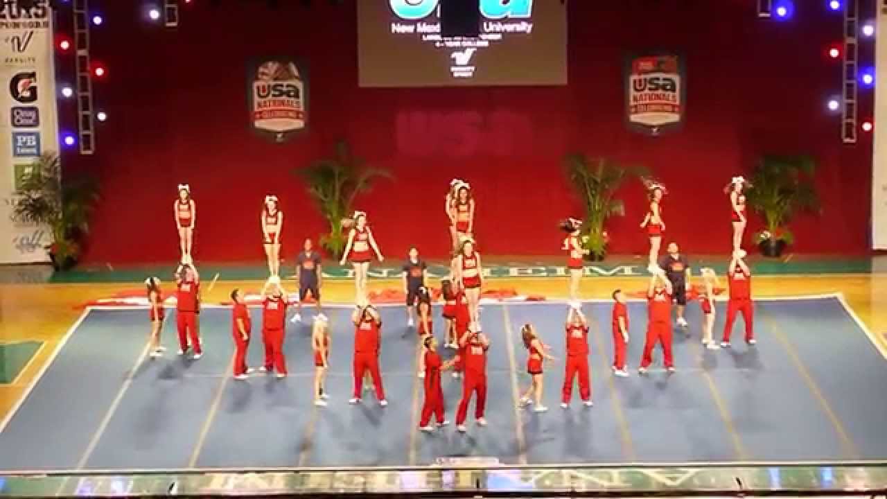 NMSU Cheer @ USA Nationals Day 1 2015 - YouTube