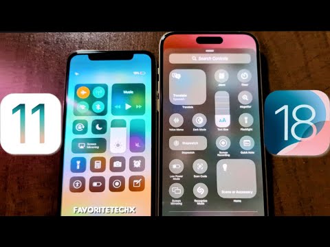 iOS 18 vs iOS 11 - YouTube