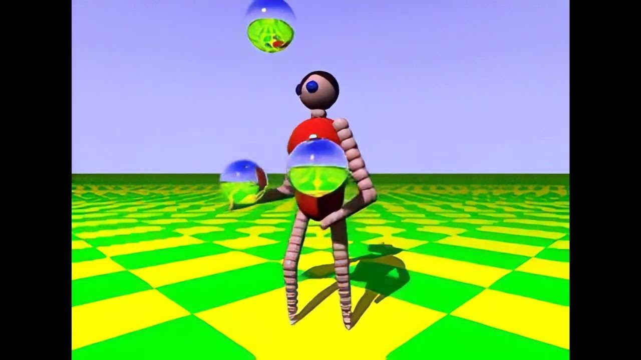 Amiga Juggler Demo upscaled and FPS Boosted - YouTube