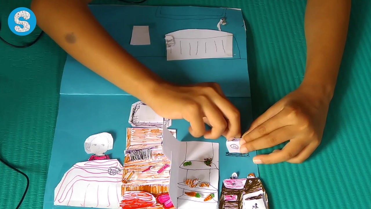 Quiet Book Paper House 3 | Busy Book Rumah Kertas 3 - YouTube