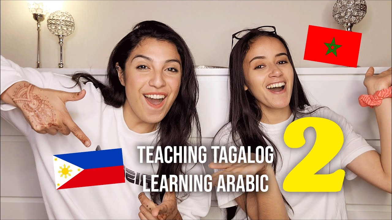 Teaching Tagalog & Learning Arab Words with my friend @Iam Shirine 😂 ...