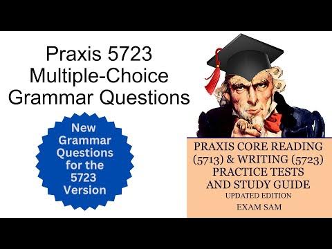 Praxis Core Writing 5723 Practice Test: Study Guide Sample Multiple ...