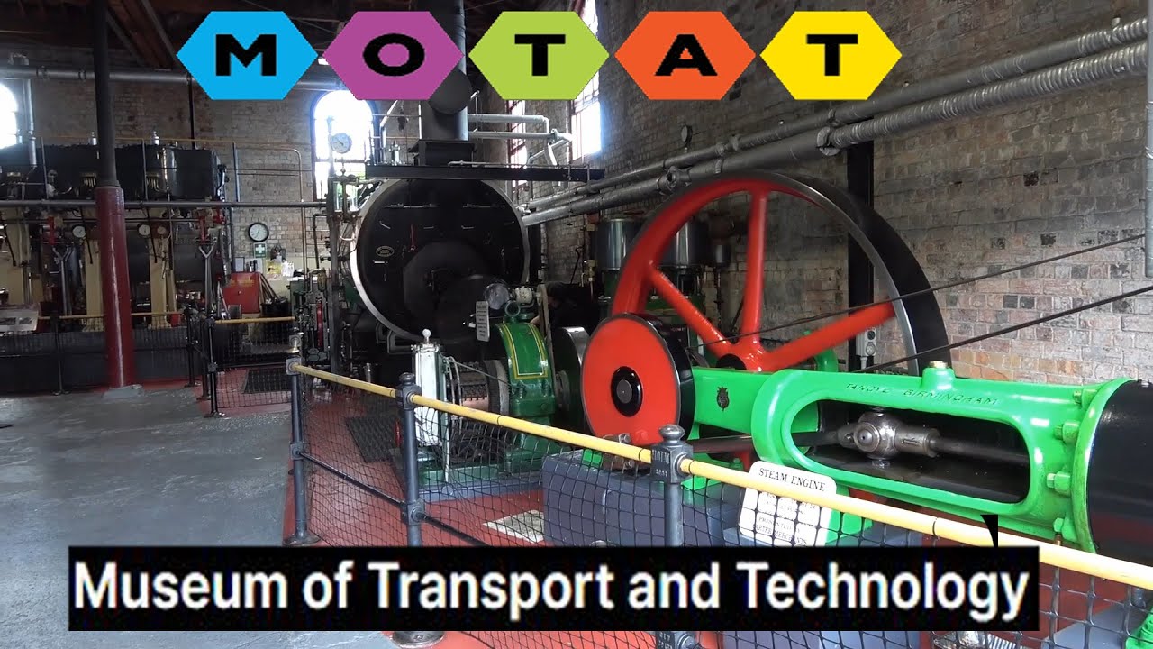 MOTAT Steam Engine And Pump House - YouTube